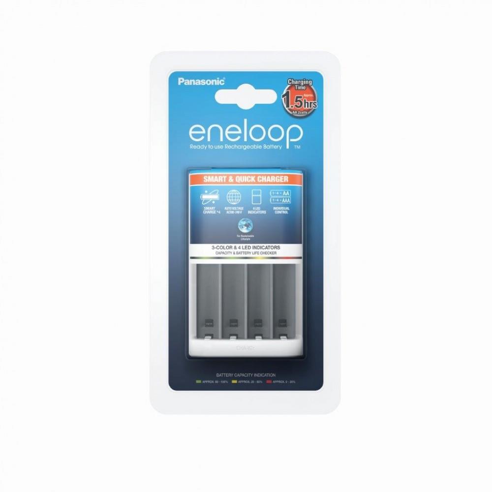 Eneloop Ładowarka Smart Quick Bq Cc55e BiaŁa
